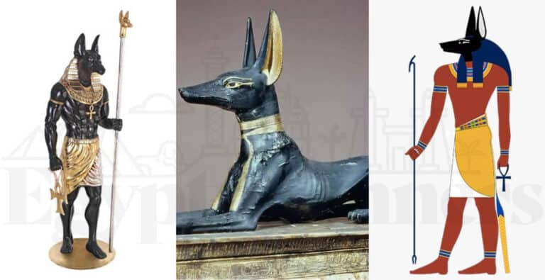 Egyptian Dog God: Anubis Egyptian God With Dog Head